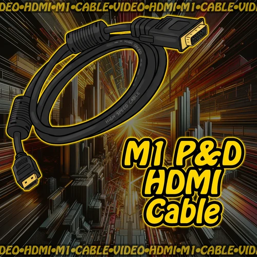 HDMI → M1 (P&D) Cable • Male → Male | Endless Cables