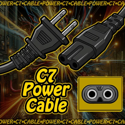 External Power Cord • C7 → NEMA 5-15P (Figure 8 Style) | Endless Cables
