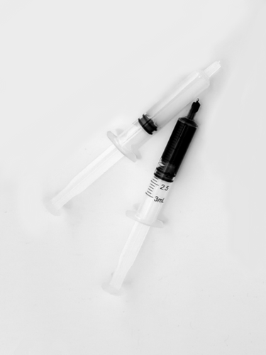 Seringa com Silicone 3ml | Limpador Delete
