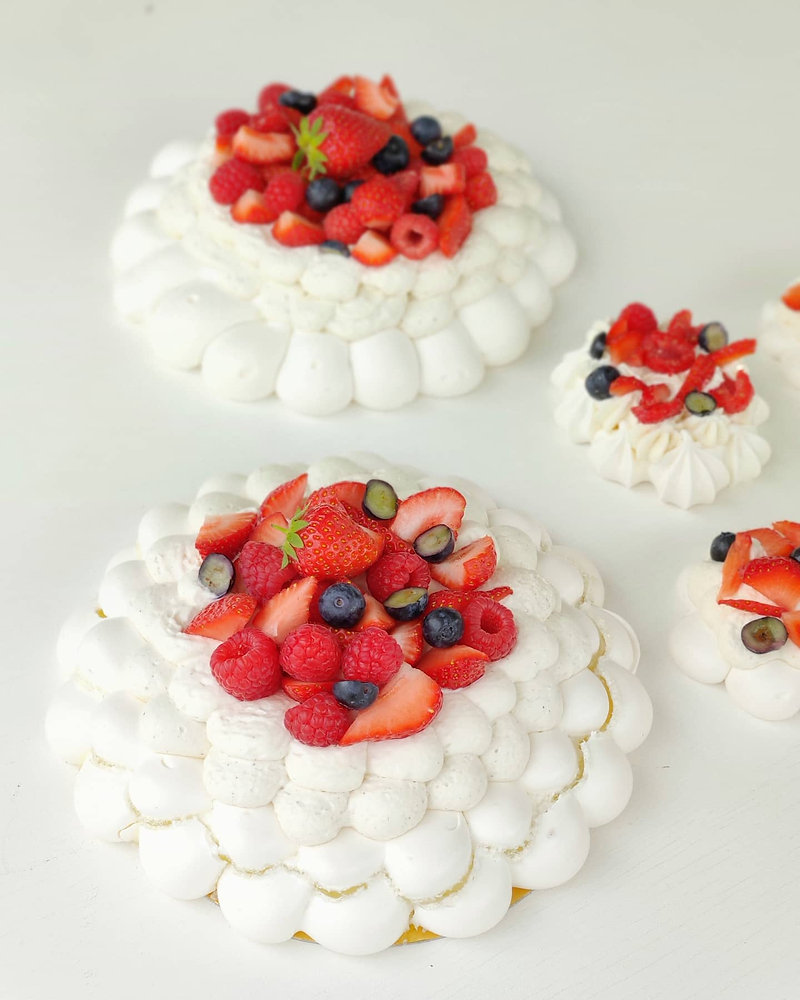 La PAVLOVA aux fruits rouges
