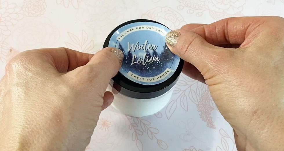 Make the best lotion for dry winter skin with only three ingredients.