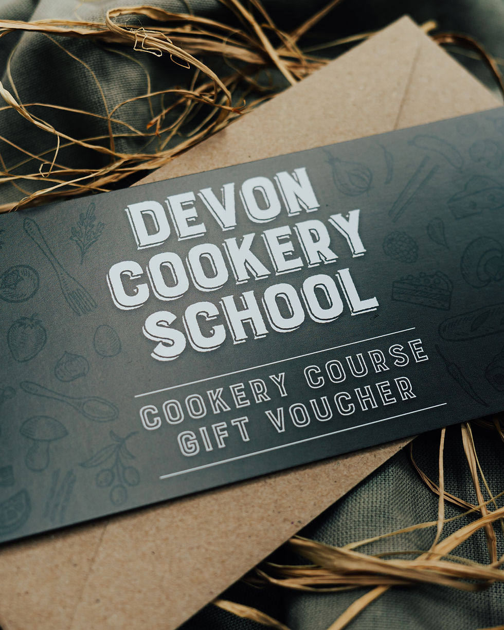 Cookery Class Gift Voucher | Devon Cookery School