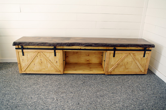 Custom Entertainment Units Edmonton | Railway Custom Woodworking