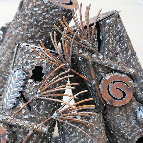 Rocky Mountain Iron Logs - Artistic Steel Logs - Denver, CO