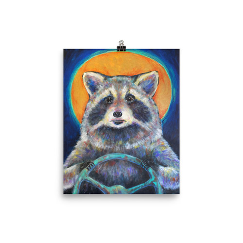 St. Pugnacious Roadkill Prints | Sue Brightly Art