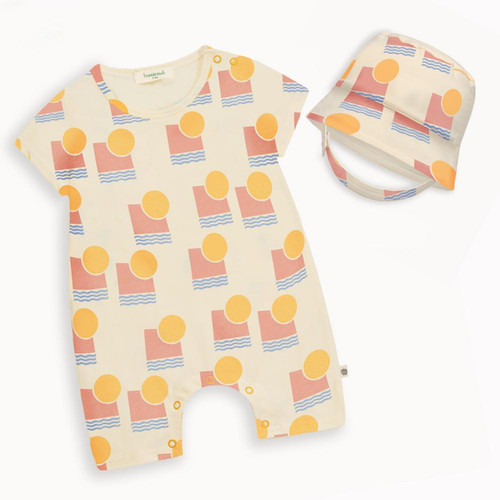 Bonnie Mob - SKIFF & SUNRISE SET - Shorty Playsuit & Hat Set ...