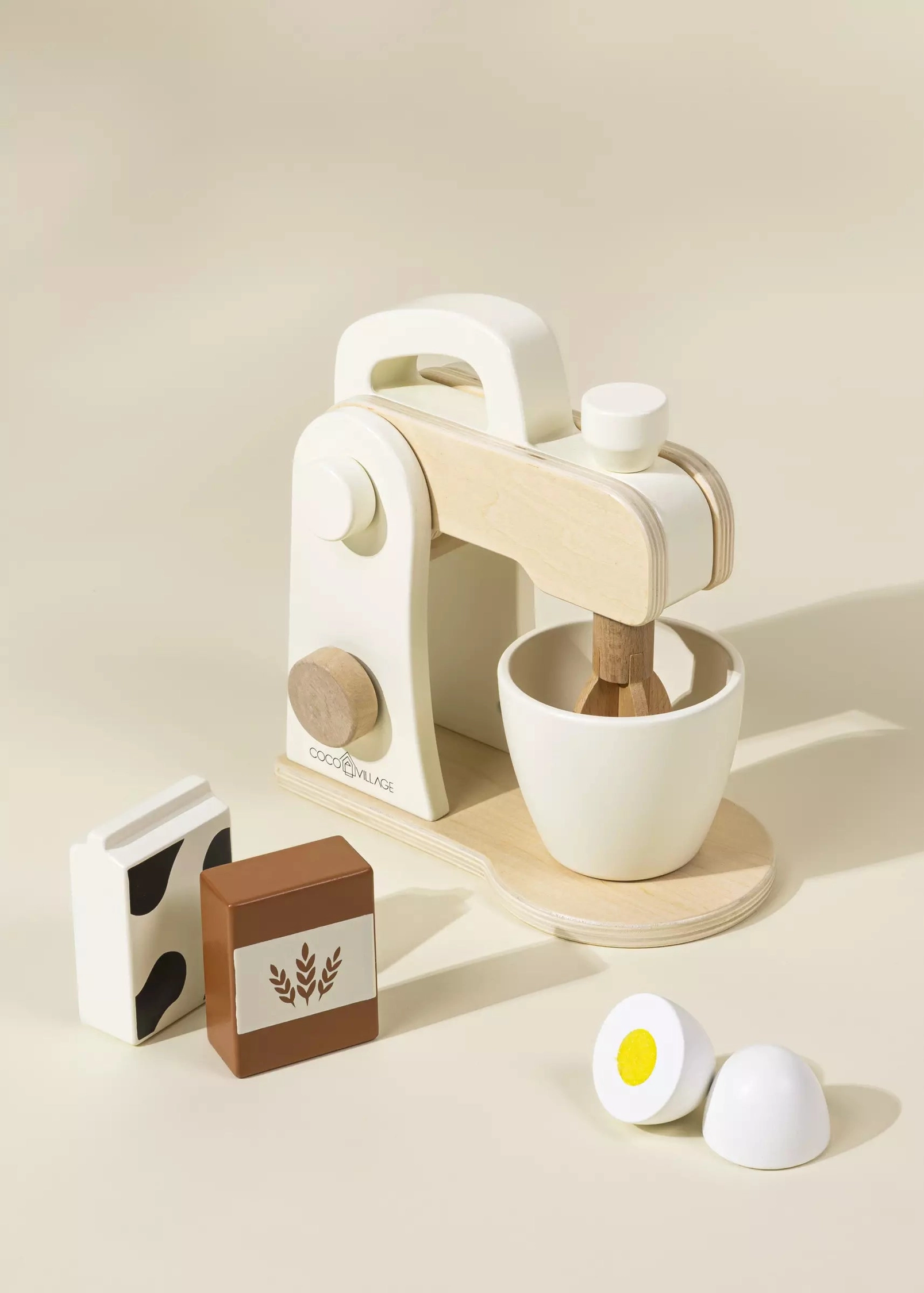 Coco Village - Wooden Blender and Accessories | Blueberry kids
