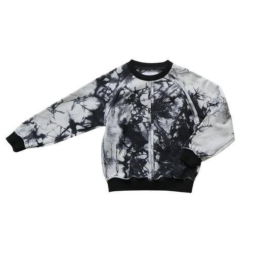 Hey Kid - Rugged Seam Tie-Dye Sweatshirt | Blueberry kids