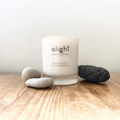 Sandalwood & Pomegranate | Alight Candle Company