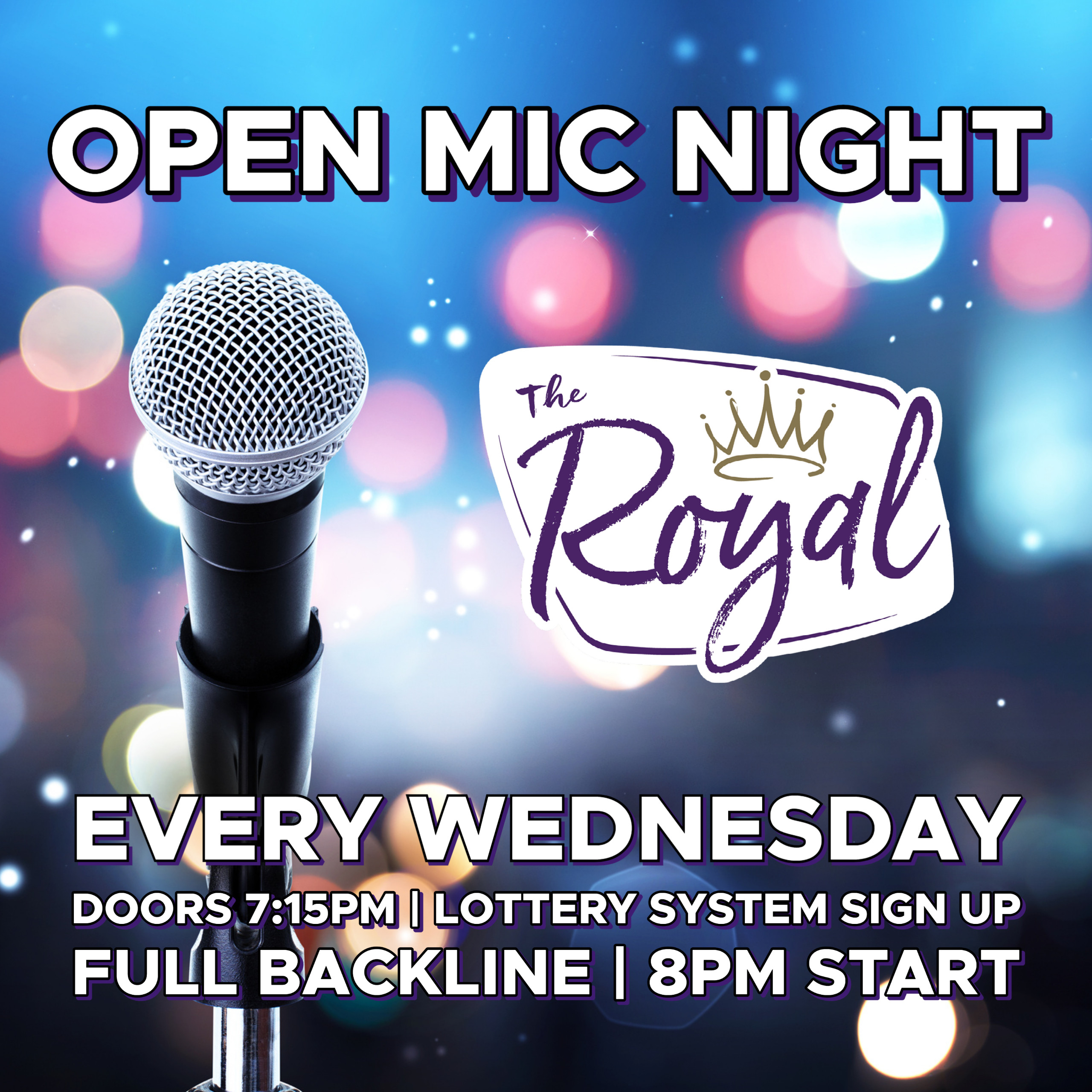 Open Mic Night The Royal