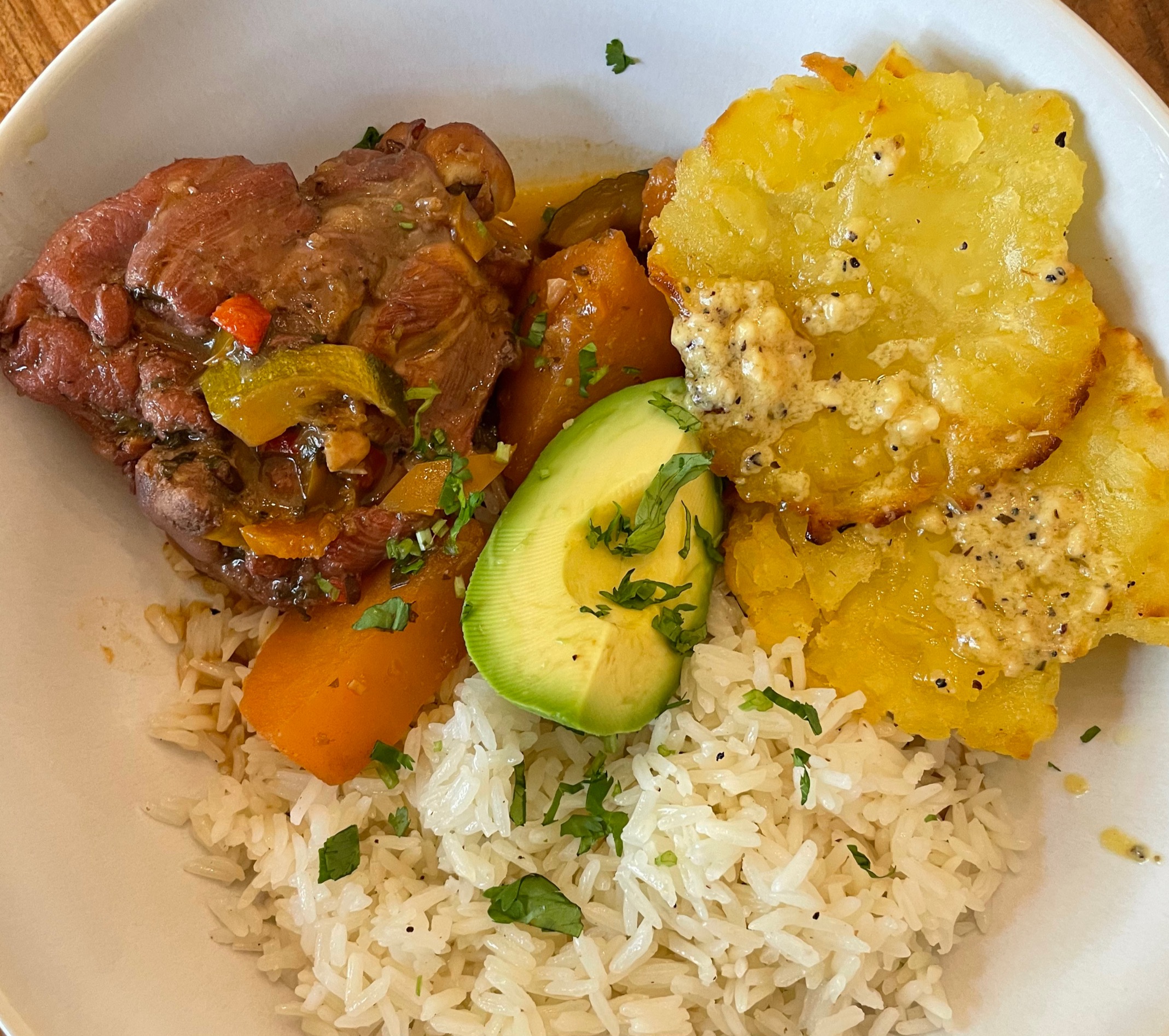 Pollo en Fricasé (Chicken Fricassee)