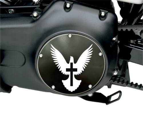 Dove Cross Harley Davidson Derby Cover. | classic-layout