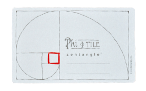 Phi 紙磚白色 (單張) Phi White Paper Tile｜Zentangle 官方產品｜美國進口禪繞畫工具｜香港禪繞畫｜Mi ...
