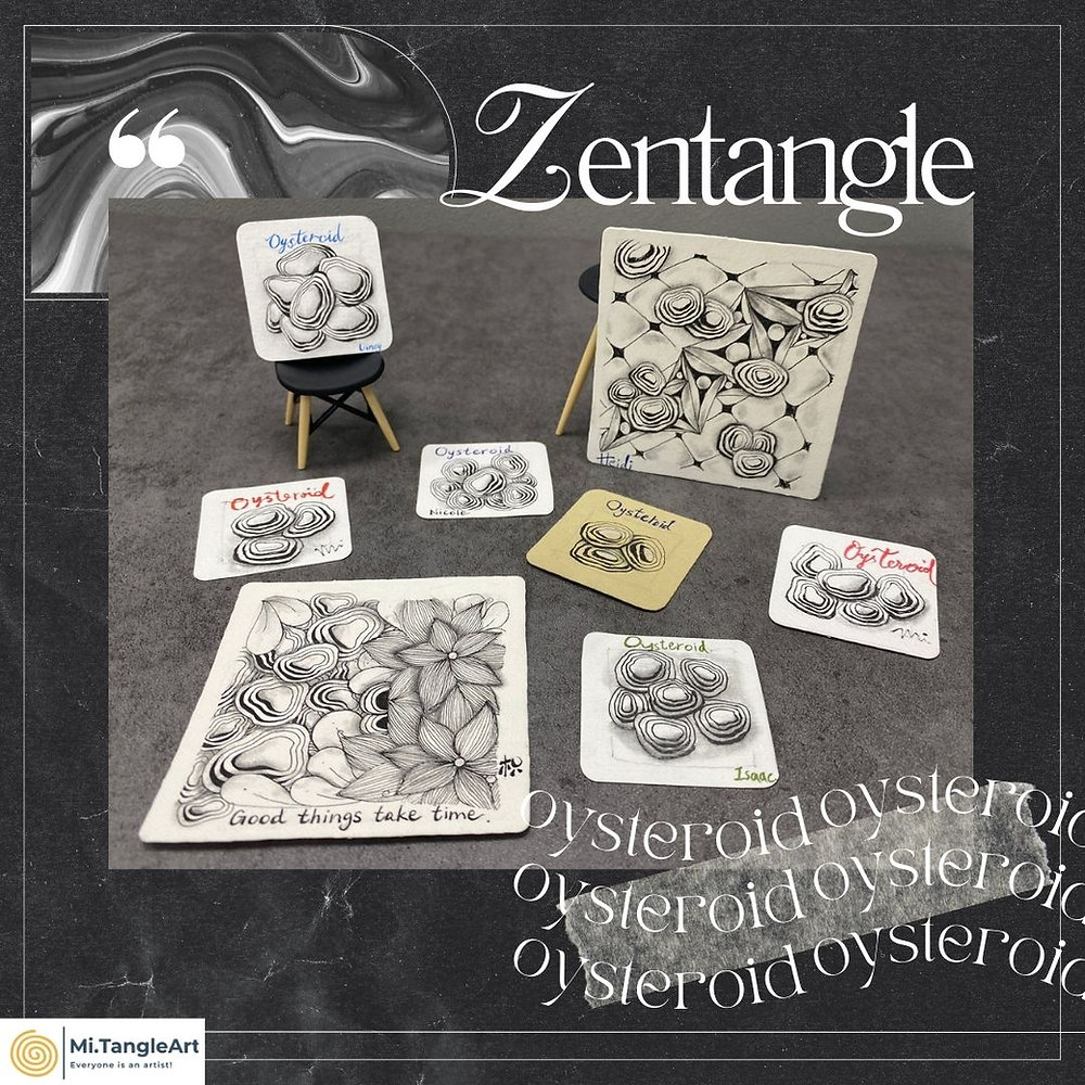 Oyster + Asteroids = Oysteroid!｜｜文章｜Mi.TangleArt 藝術坊