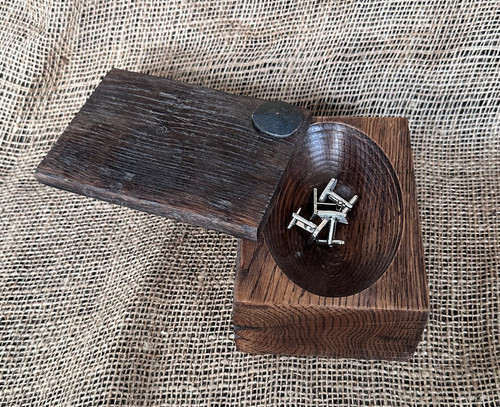 Rustic Cuff Link Pot | Deej Carter Designs