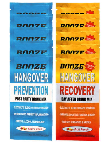 Hangover Prevention & Recovery - Sample Pack (10) | Supplement Solutions