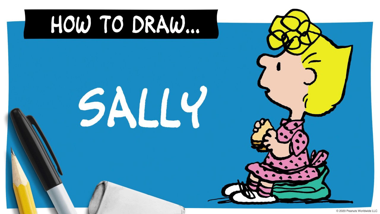 How to Draw Sally | Peanuts