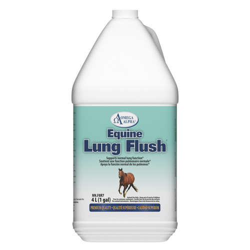 Omega Alpha Equine Lung Flush | MareFlare Equestrian