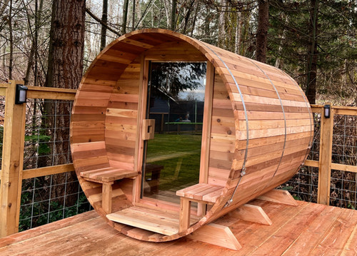9ft Barrel Sauna | Fatboy PNL