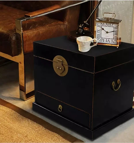 End table chest with drawer | garston-stables