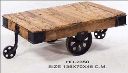 Railway cart table | garston-stables