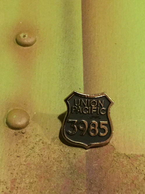 Union Pacific 3985 Original Logo Pin | Tiny Giants