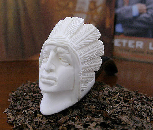 Indian Block Meerschaum Pipe | Meerqueen Pipes