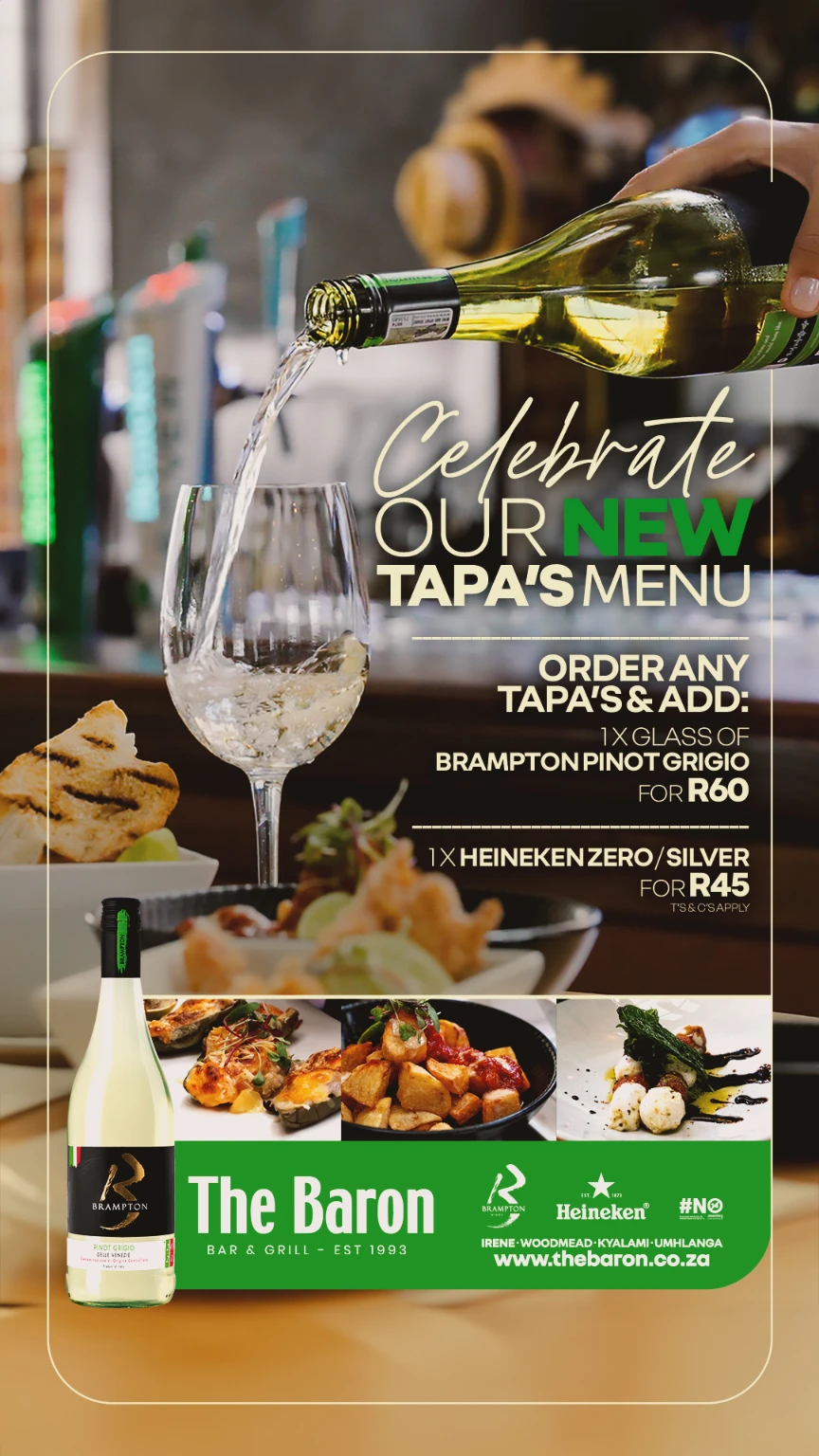 Tapas Menu | The Baron