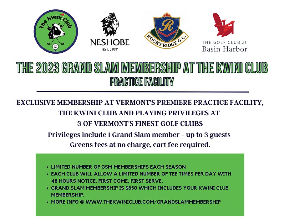 GRAND SLAM MEMBERSHIP | thekwiniclub