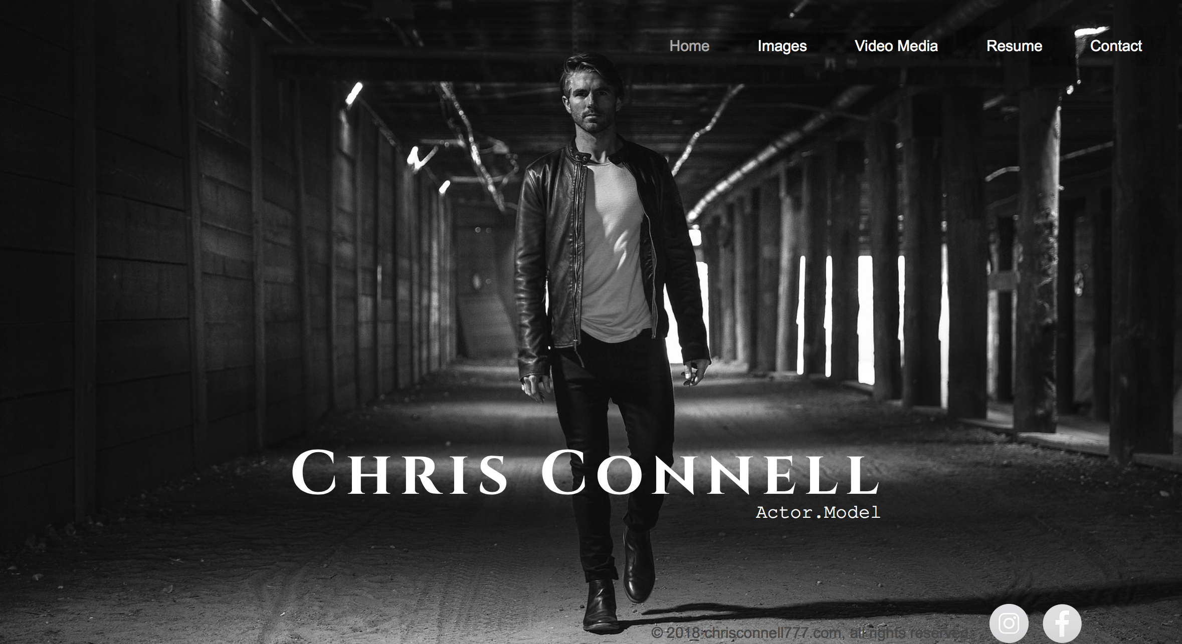 Actor Chris Connell