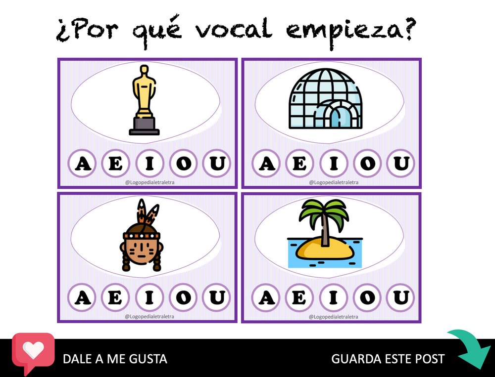 ¿Por qué vocal empieza?