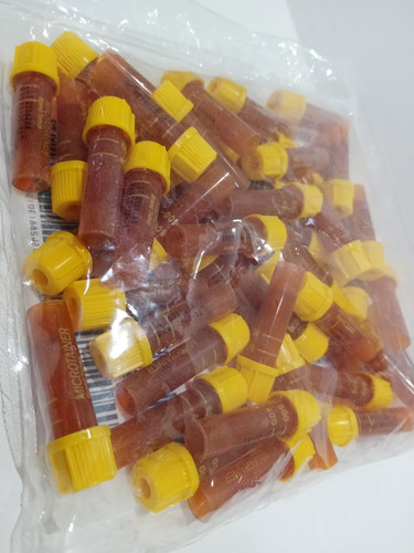 AMBER MICROTAINER 0.5ML | Clinsors Enterprises