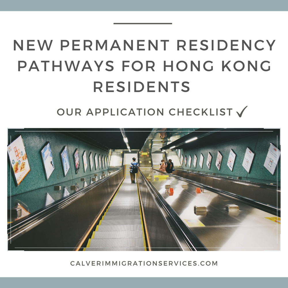 New Permanent Residency Pathways for Hong Kong Residents ⎸ Our ...