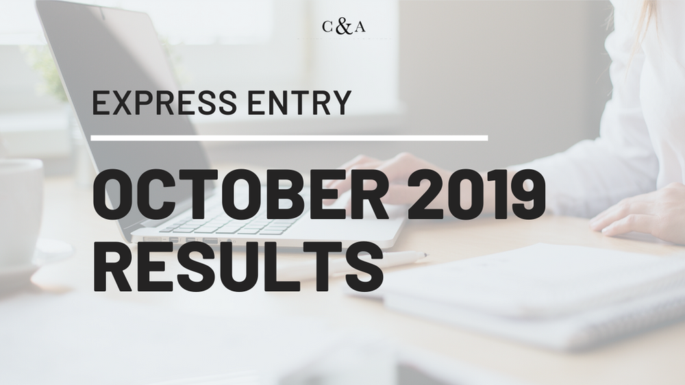 Express Entry results | October 2019