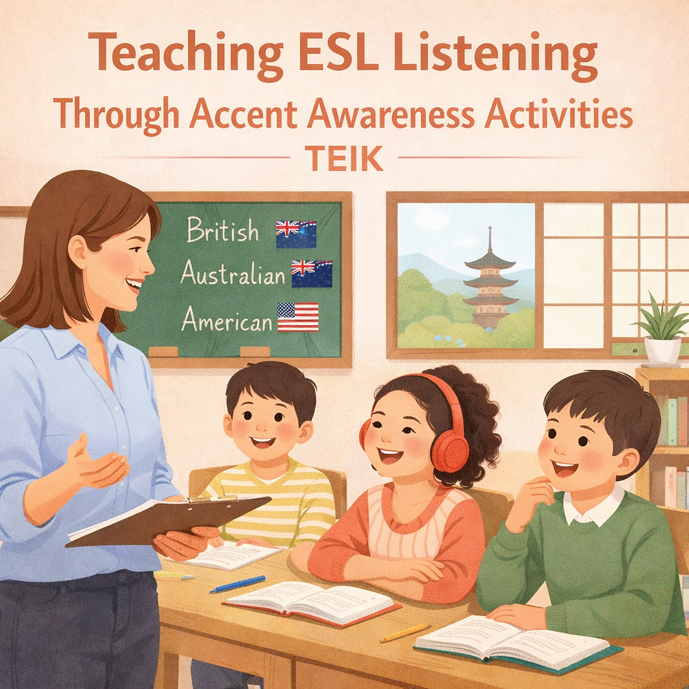 Teaching ESL Listening Through Accent Awareness Activities