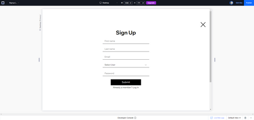 A Multi Member Sign Up & Listings | Vitzael