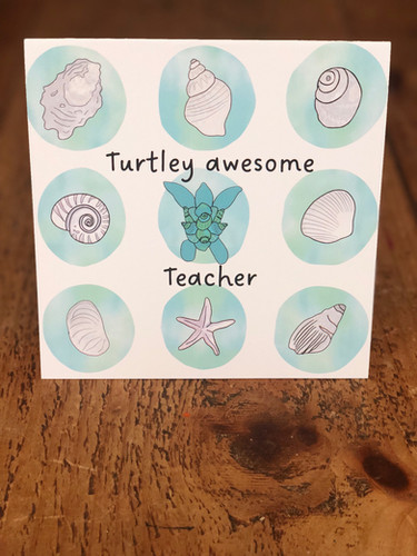 Turtley awesome … card | Puddy Muddles