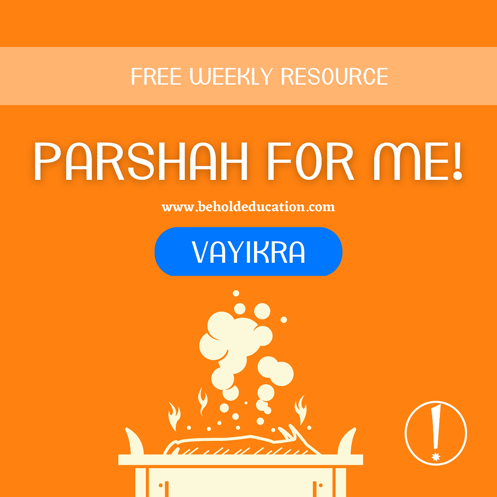 Parshah For Me: Vayikra