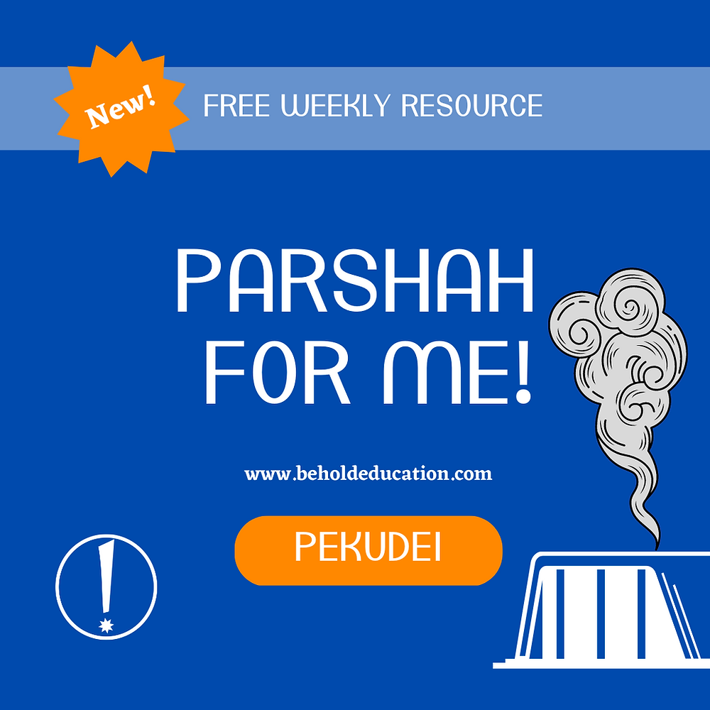 Parshah For Me: Pekudei