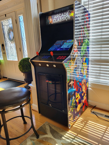 Fridge built in Stand Up Arcade | Beach Surrey