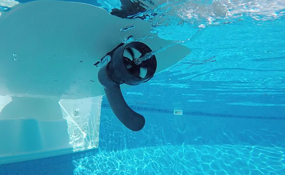 Electric Paddle Board Fin Motor - eFin | tamarindoboards