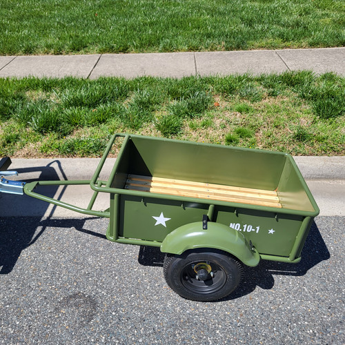 Tow Behind cart for Mini Willys | Beach Surrey