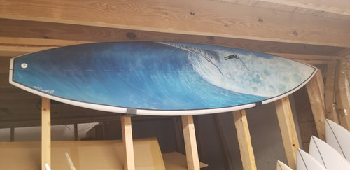 Custom painted surf board | tamarindoboards