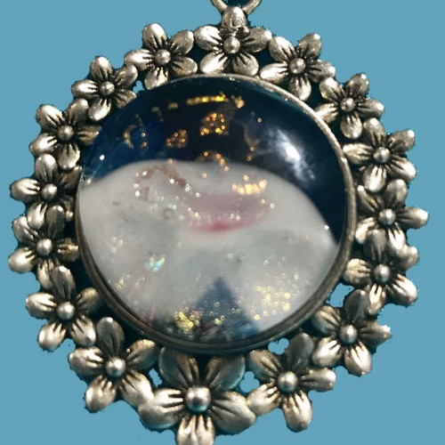 Snowy Night Energy Therapy Pendant | Bioenergetic Jewelry