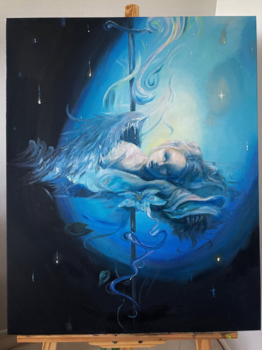 Sleeping Angel (print) | Yasmin Morris