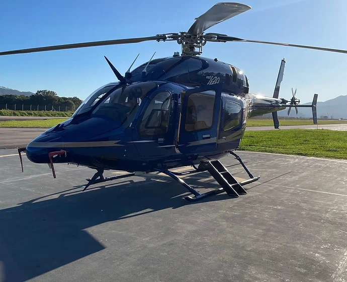 Aeroladder | Helicopter Carbon Fiber Ladder | BELL 429 | Aeromob