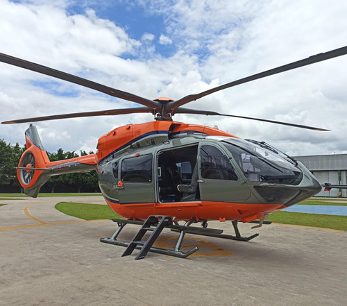 Aeroladder | Helicopter Carbon Fiber Ladder | Airbus H145