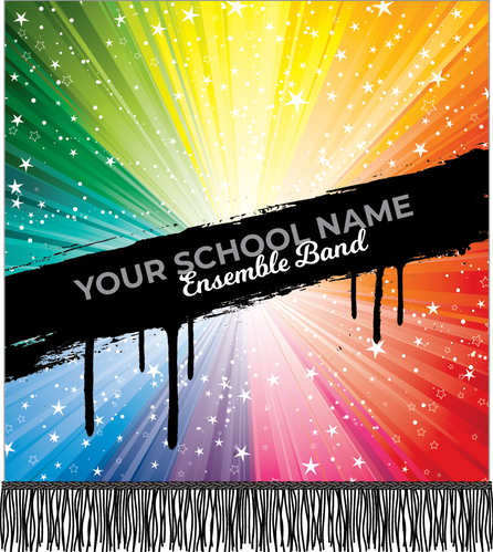 BAN037 | Sublimated Music Stand Banner | pcuniforms