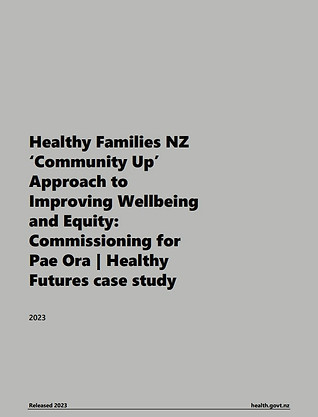 Publications | Healthy Families New