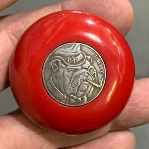 Red Bakelite Ford Made in USA | Luckys Hot Rods